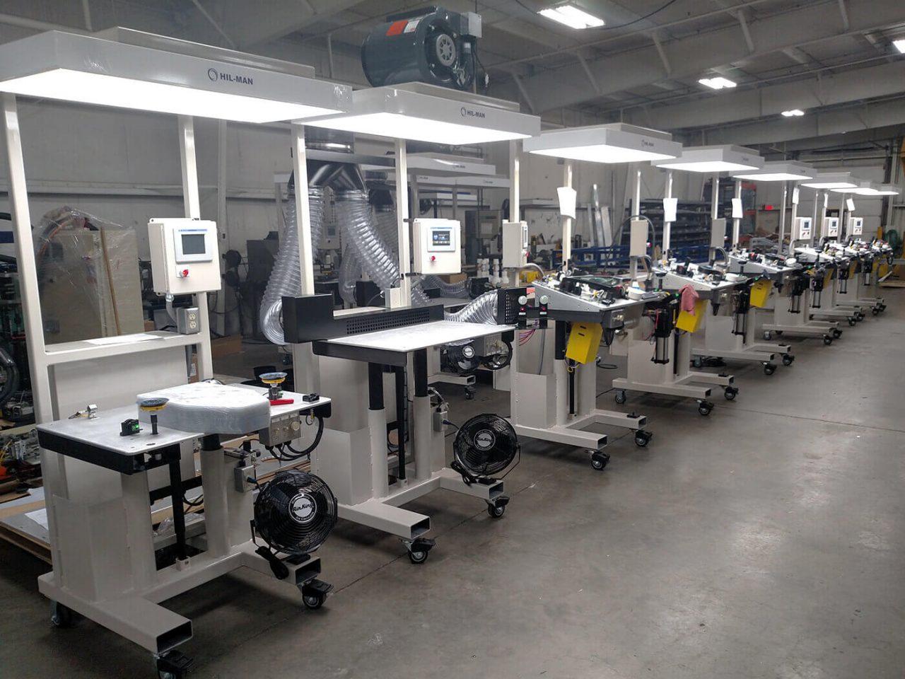 Ergonomic Universal Work Station - Hil-Man Automation